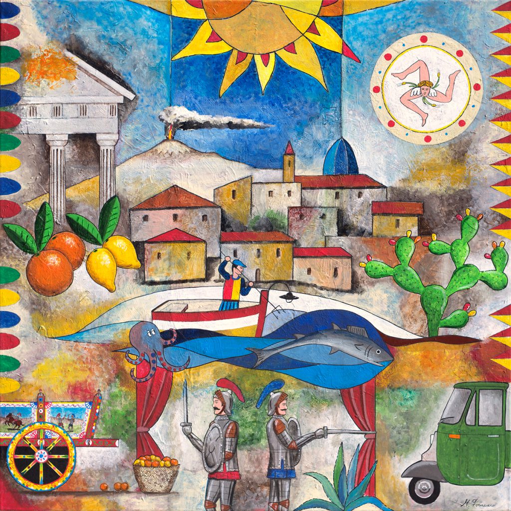 La Sicilia e i suoi simboli famosi in tutto il mondo